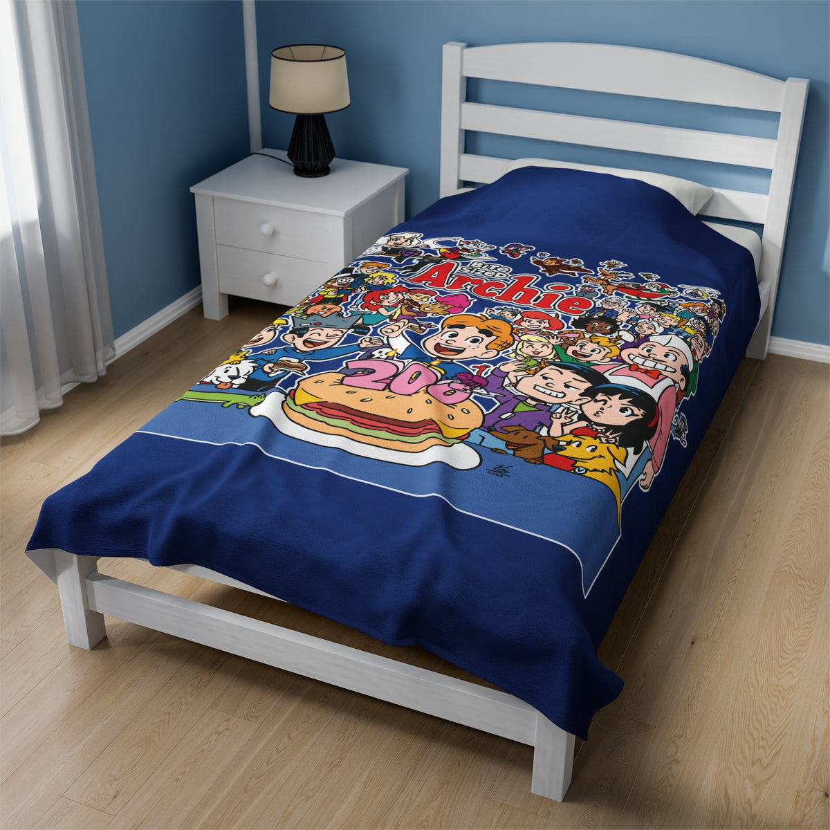 Bite Sized Archie 200th Story Velveteen Plush Blanket (Available in 3 ...