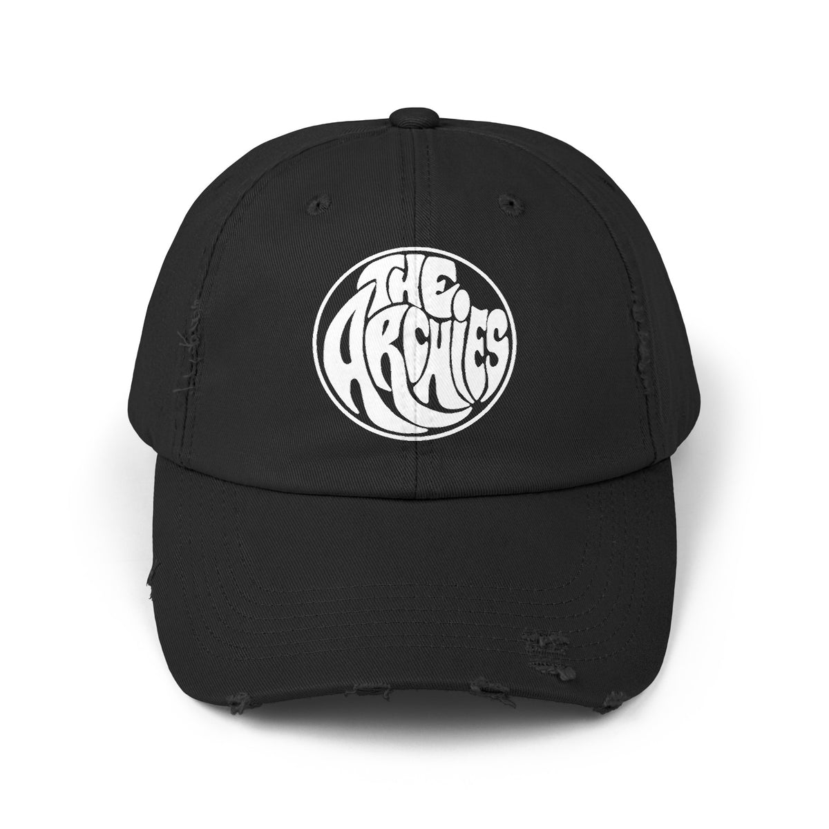 The Archies Band Circle Design Logo Unisex Distressed Hat (Baseball Ca ...
