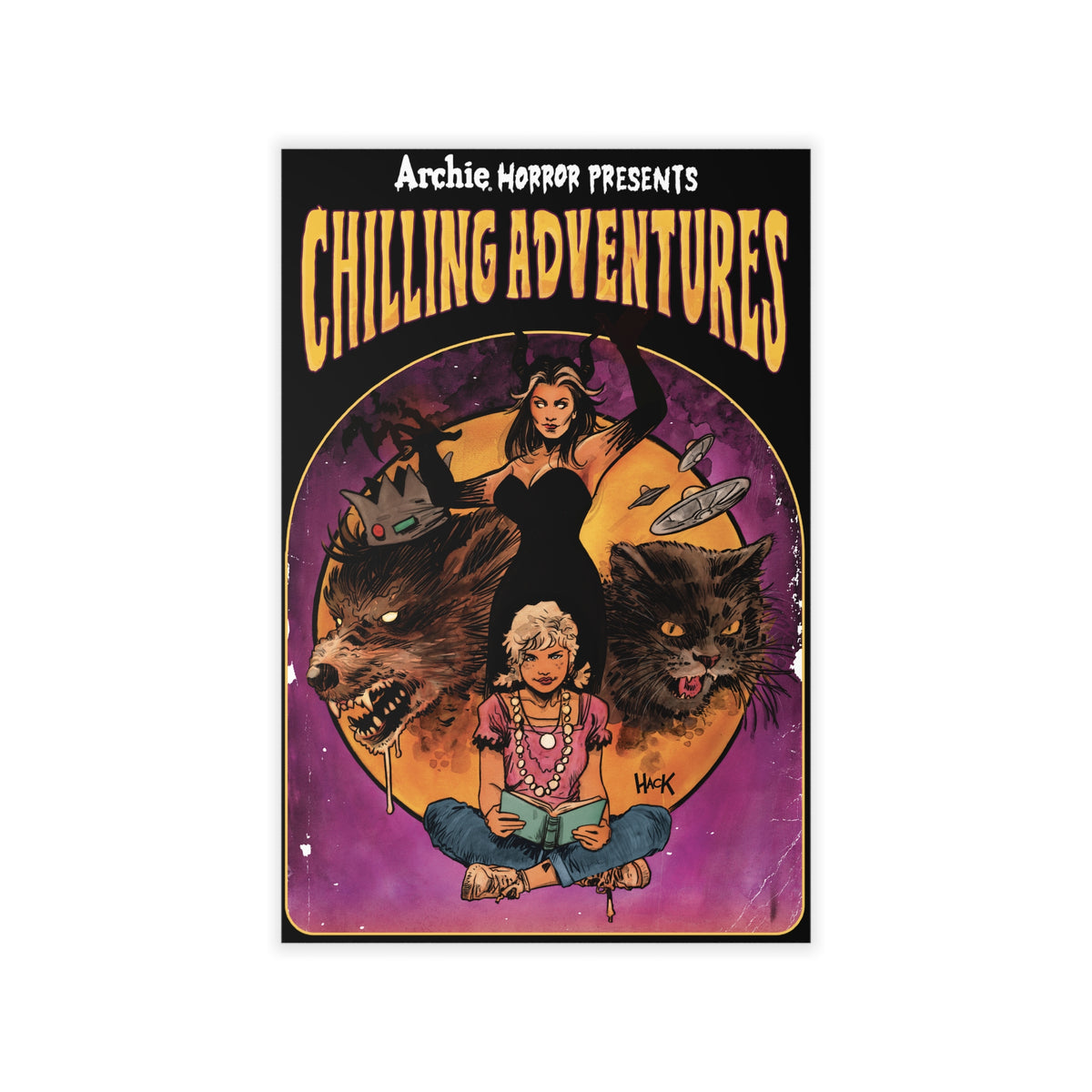 Archie Horror Presents Chilling Adventures Wall Decals featuring Jinx ...