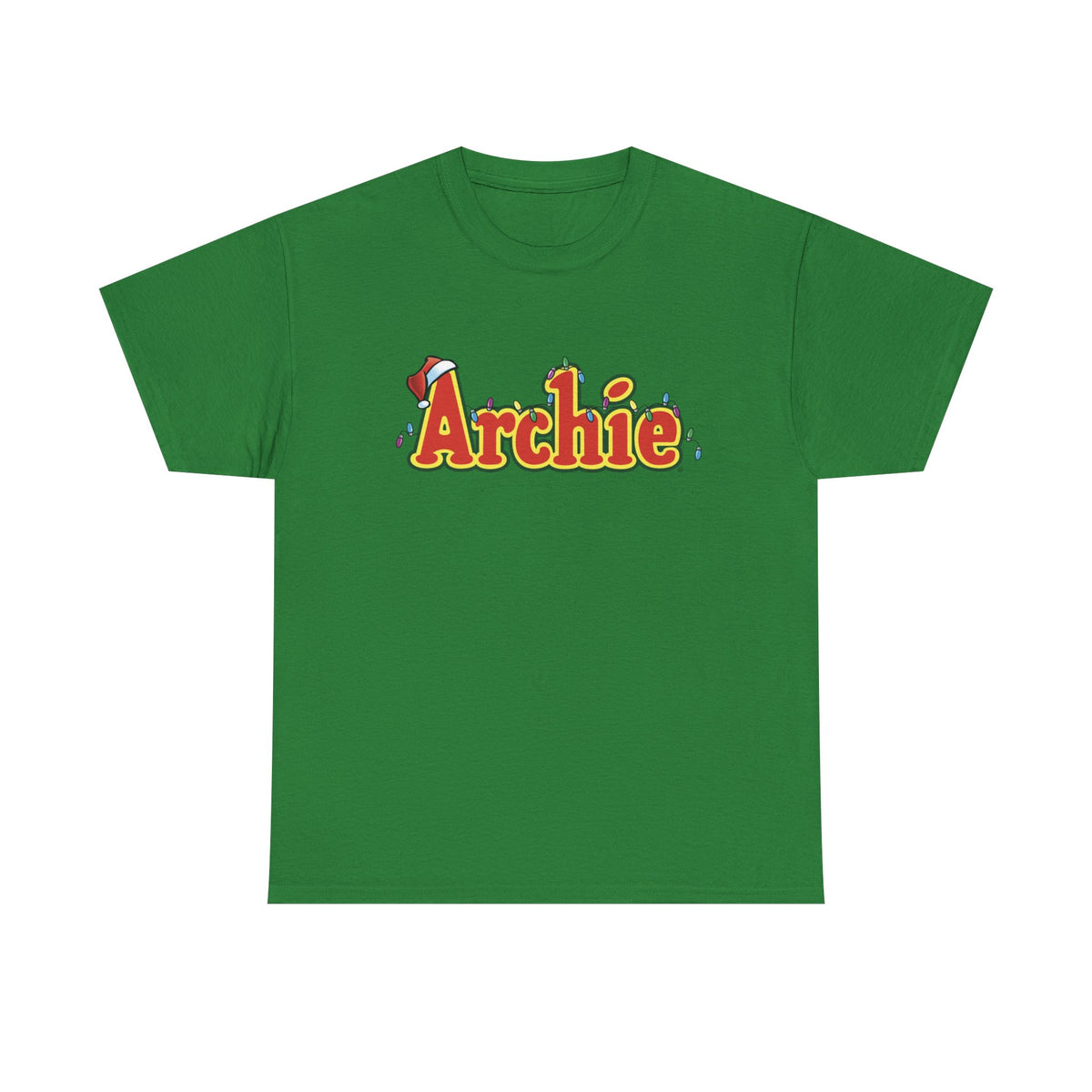 Archie Christmas Ornaments Design Graphic Tee (Unisex Heavy Cotton Tee ...