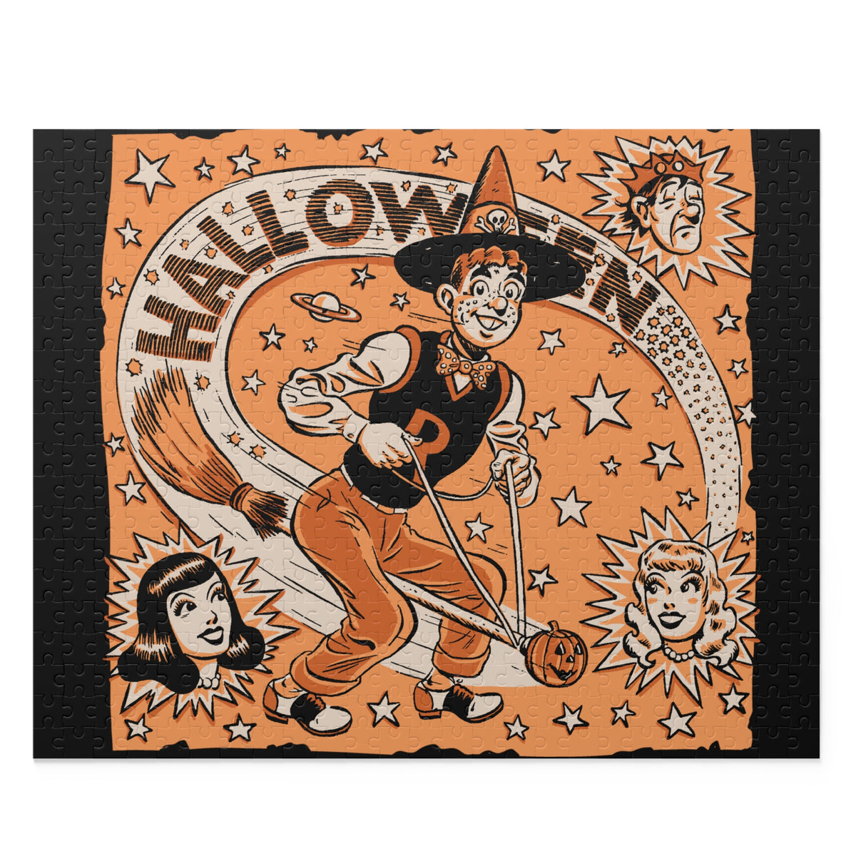 Archie Vintage Halloween Puzzle (120, 252, 500-Piece) featuring Archie ...