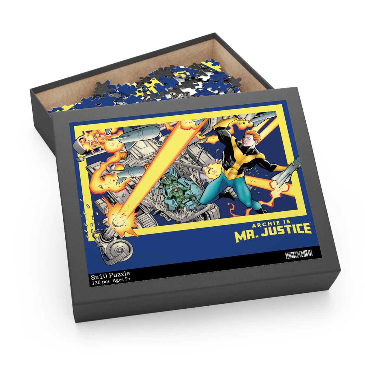 Archie is Mr Justice Battle Scene Puzzle (120, 252, 500-Piece) – Archie ...