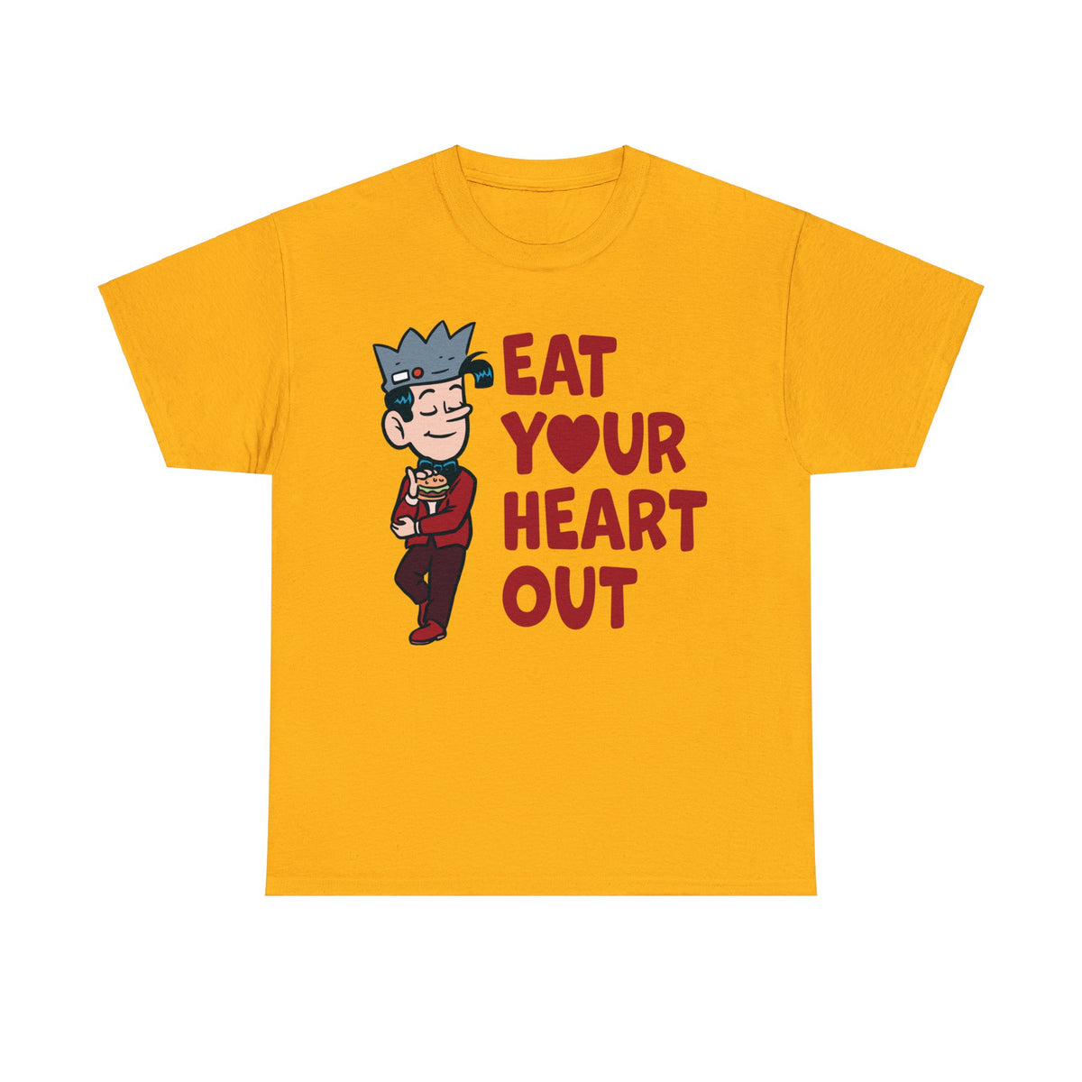 Jughead Eat Your Heart Out Graphic T-Shirt (Unisex Heavy Cotton Tee in ...