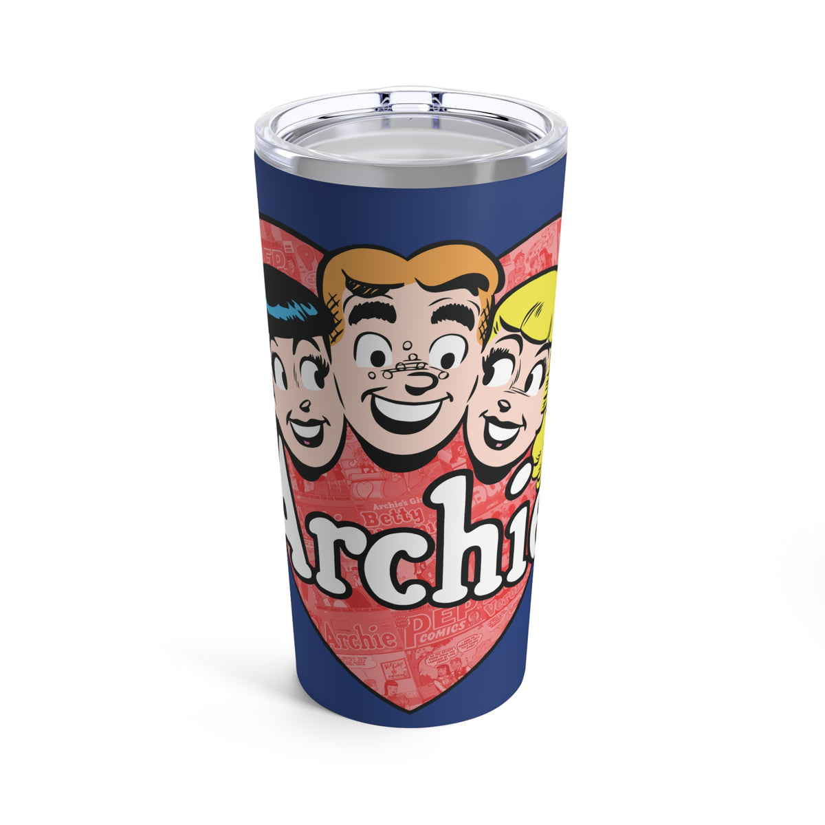 Retro Archie Heart Stainless Steal Tumbler 20oz Featuring Archie, Bett ...