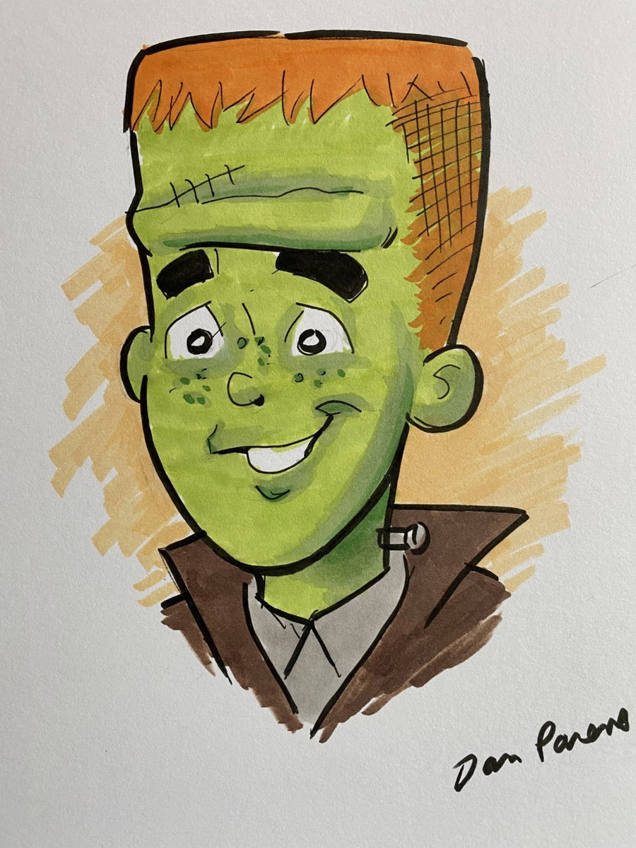 Dan Parent – Original Halloween Custom Drawings – Archie Comics
