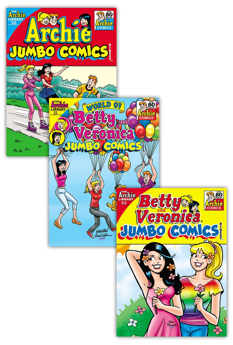 Archie Comics Spring Fun Special Digest 3-Pack
